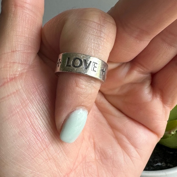 James Avery | Jewelry | James Avery Love Faith Hope Ring Size 6 | Poshmark